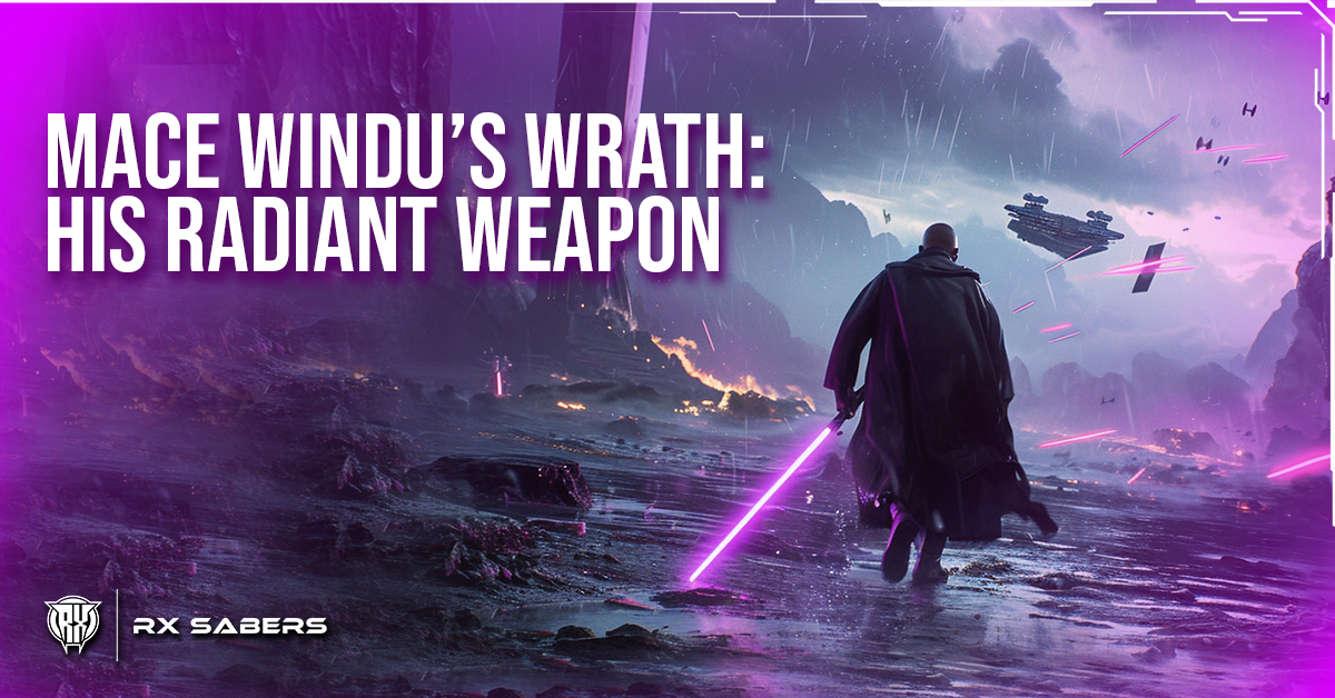 Mace Windu’s Wrath: His Radiant Weapon – RX Sabers
